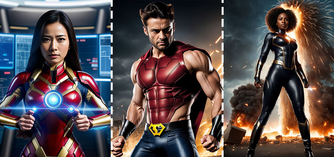 Make a Superhero AI Photoshoot: Become Your Own Hero