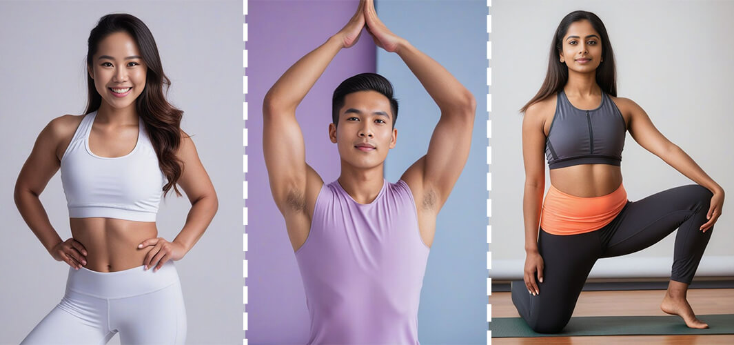 Become a Yoga Guru in Photos Using AI - Pincel