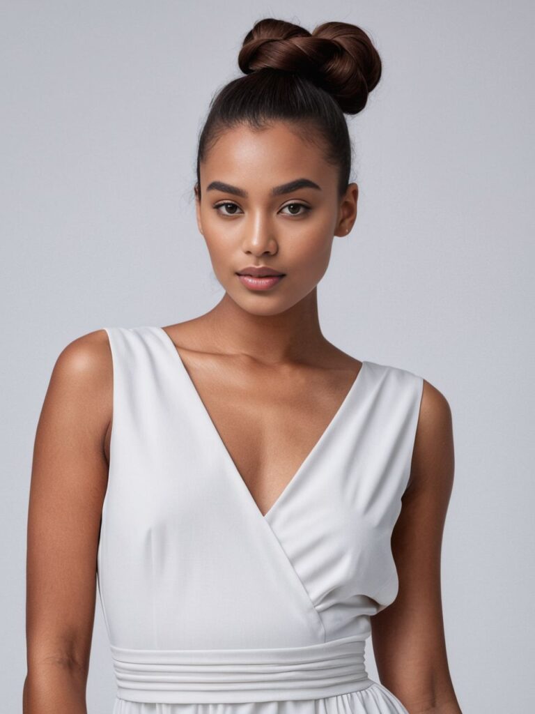 top knot AI Photos | Pincel