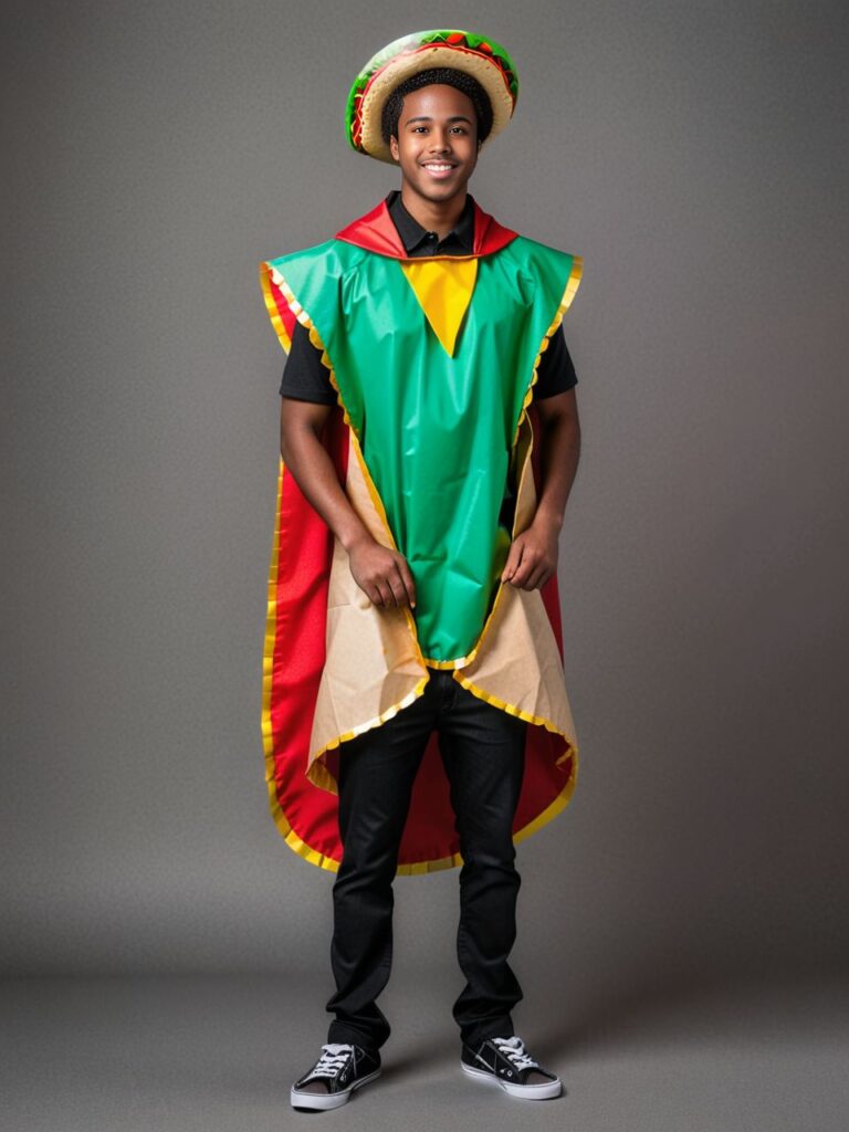 Creative Taco Costume Portrait | Pincel