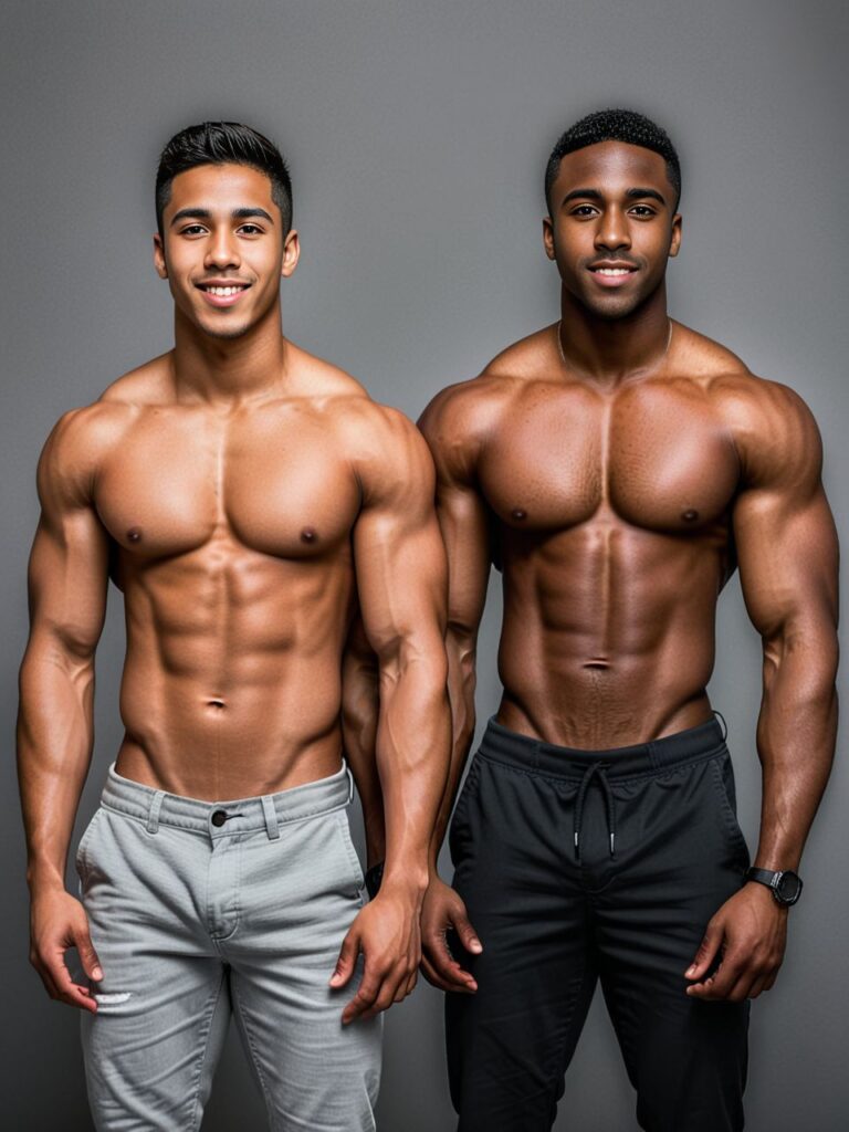 Diverse Friendship: Young Men Bonding | Pincel