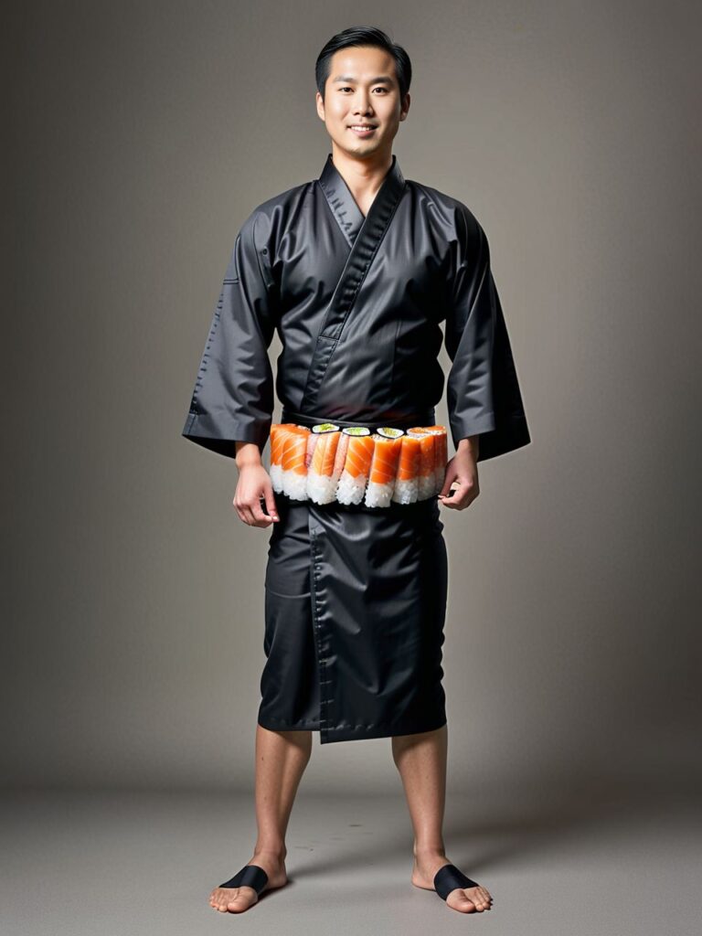 Creative Sushi Roll Costume: A Unique Concept | Pincel