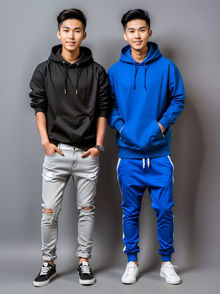 Dynamic Duo: Best Friends in Street Style | Pincel