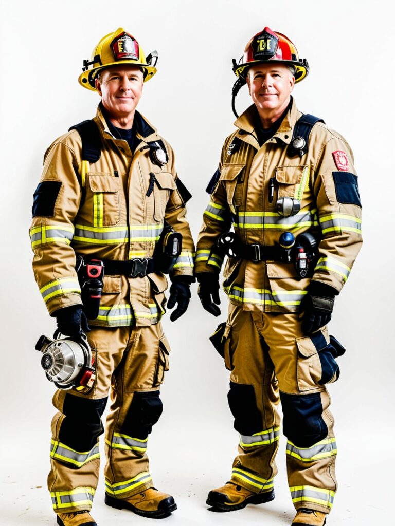 Diverse Firefighter Friends in Uniform | Pincel