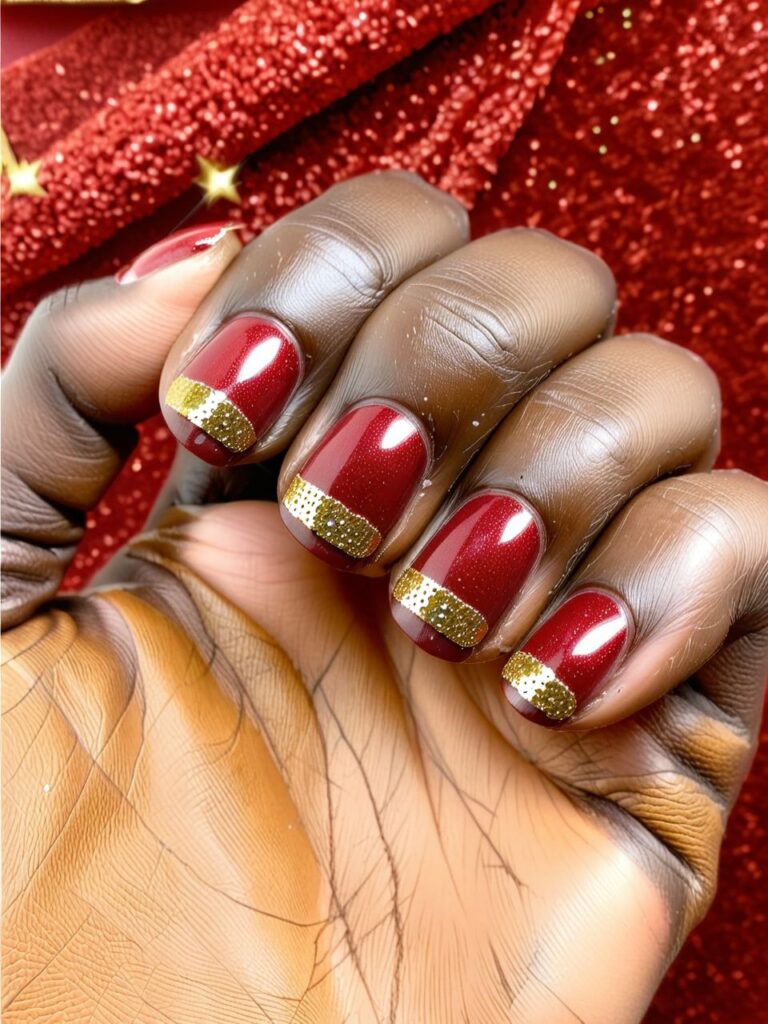 Glamorous Hollywood Red Carpet Nail Art | Pincel