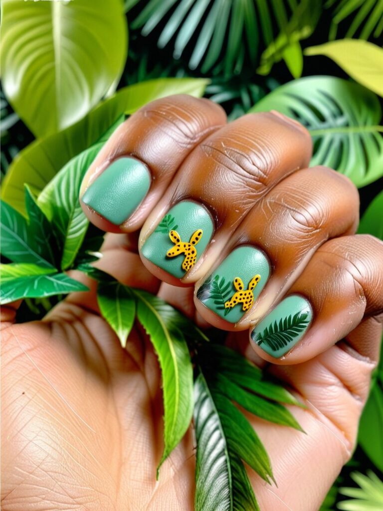 Jungle Adventure Nail Art | Pincel