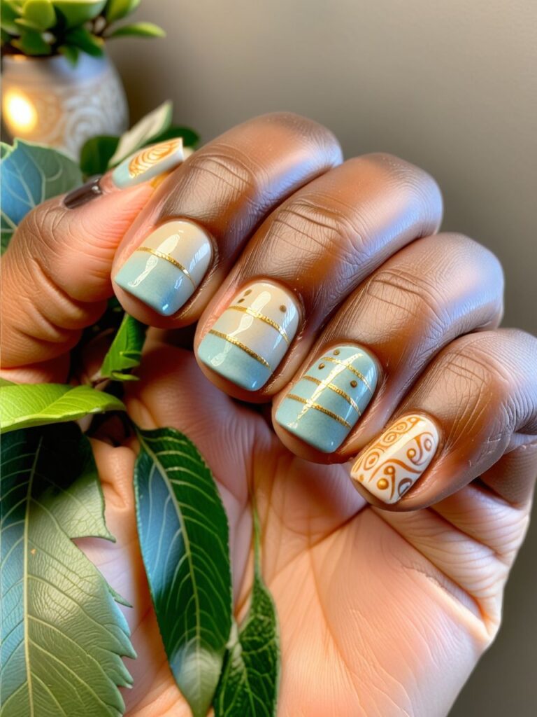 Handcrafted Artisan Pottery Nail Art | Pincel