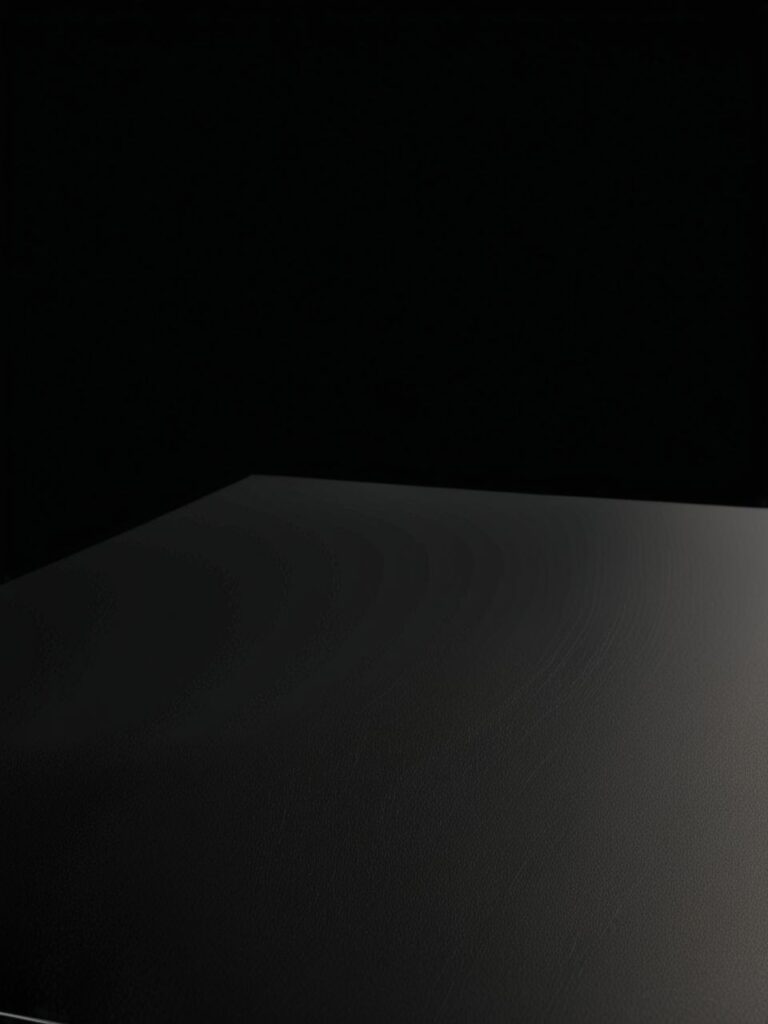 Elegant Matte Black Surface for Premium Product Displays | Pincel