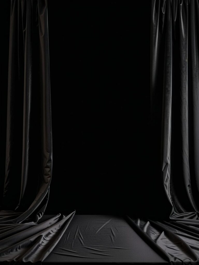 Elegant Black Velvet Backdrop for High-End Product Photography | Pincel