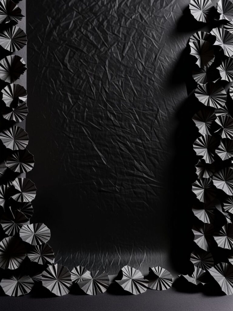 Elegant Black Paper Backdrop for Product Photography | Pincel