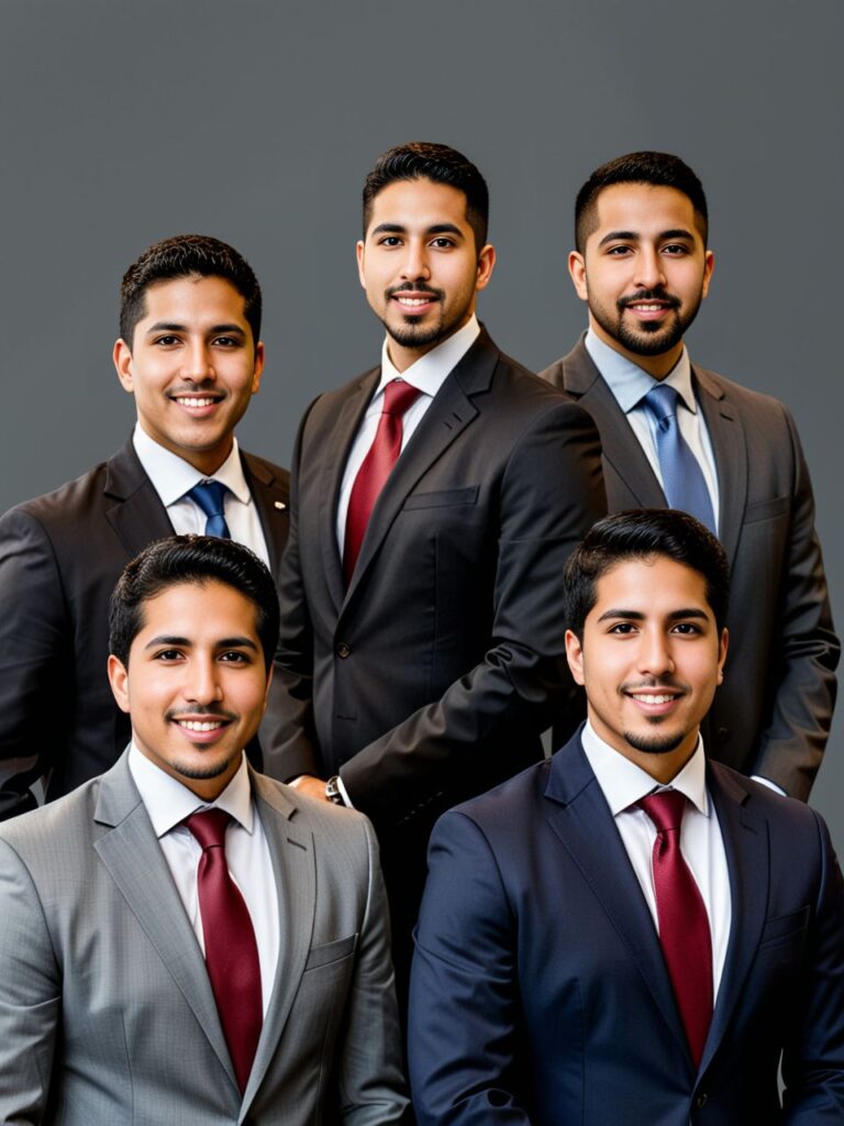 Professional Hispanic Architects Team Photo | Pincel